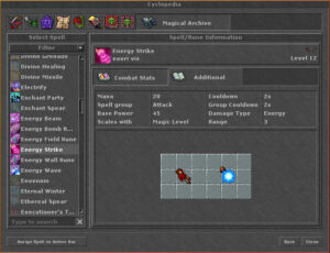 Character Stats y Magical Archive - Tibia Girls